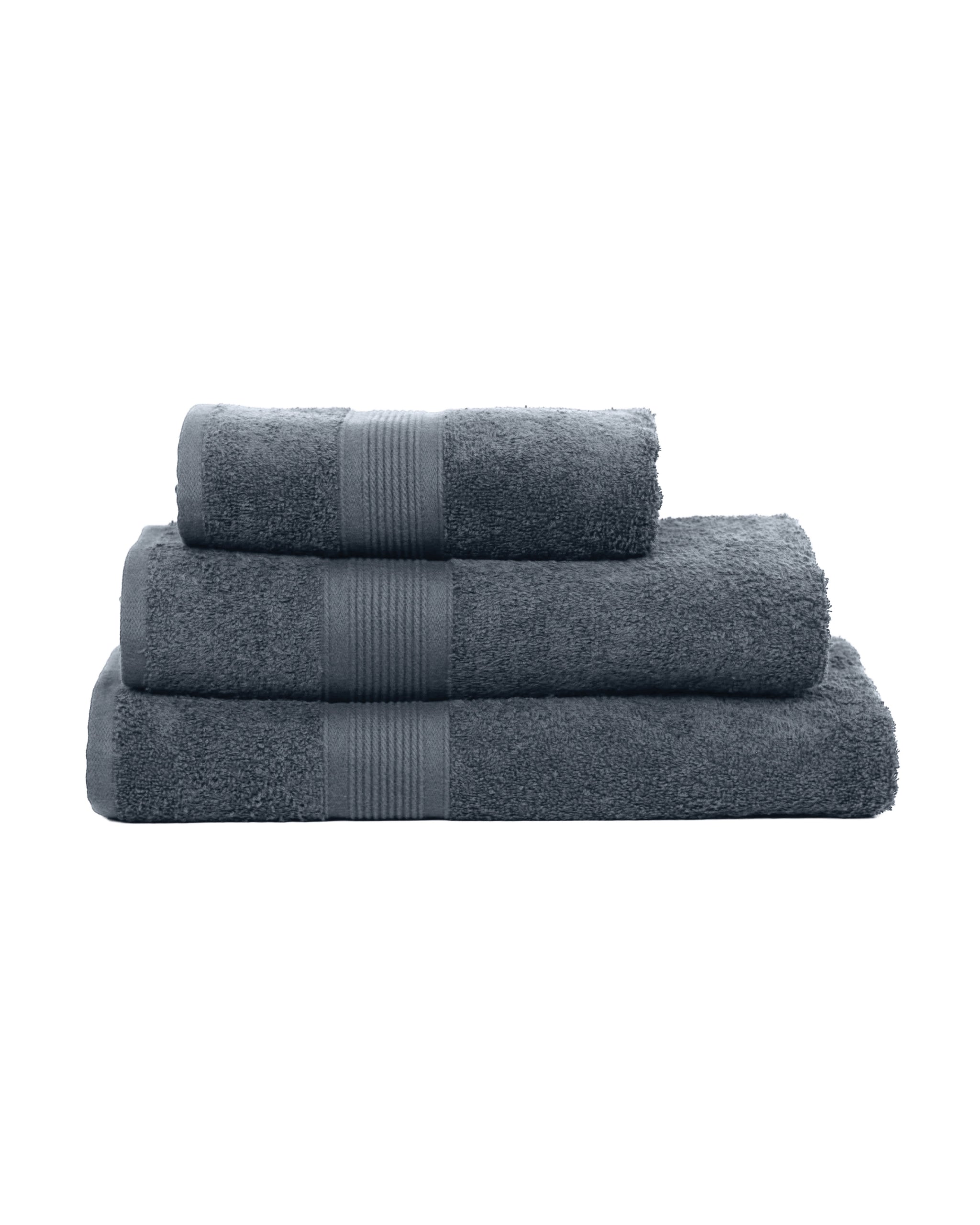 Steel Grey Amari Cotton Face Cloth